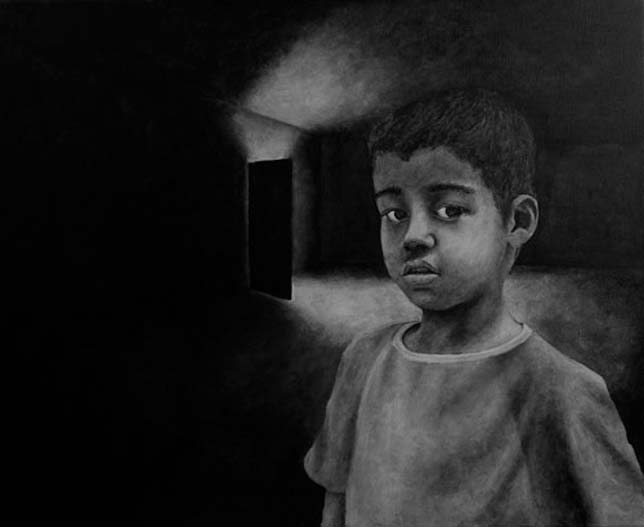 Inquiétant et étrange - Peinture